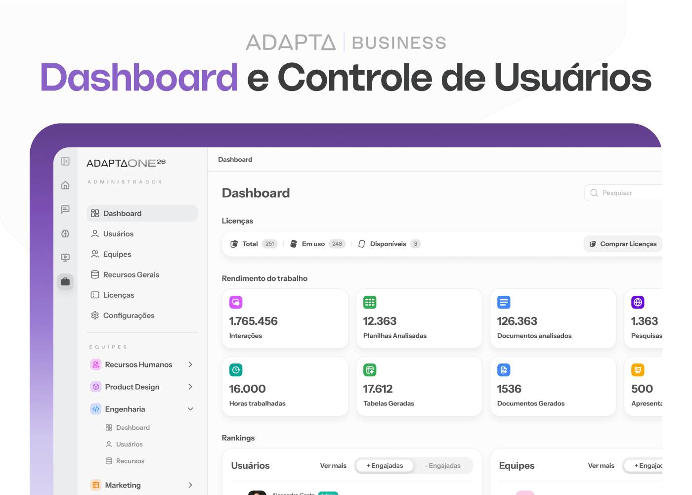 [B2B] Área logada